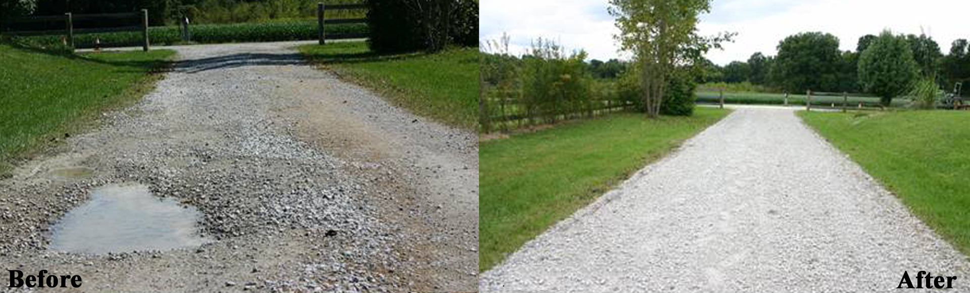 22a Crushed Limestone Driveway